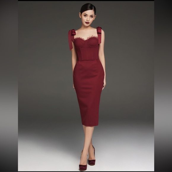 Poem | Dresses | Poem Bangkok Red Dress | Poshmark